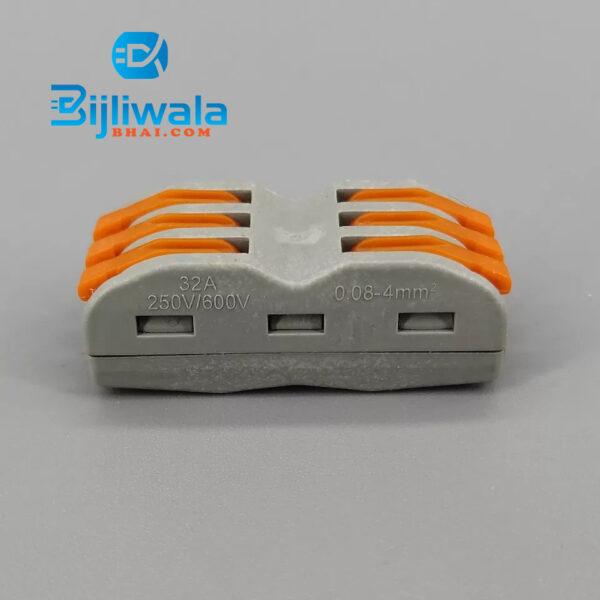 3pin in out Cable connector terminal block - Bijli Wala Bhai