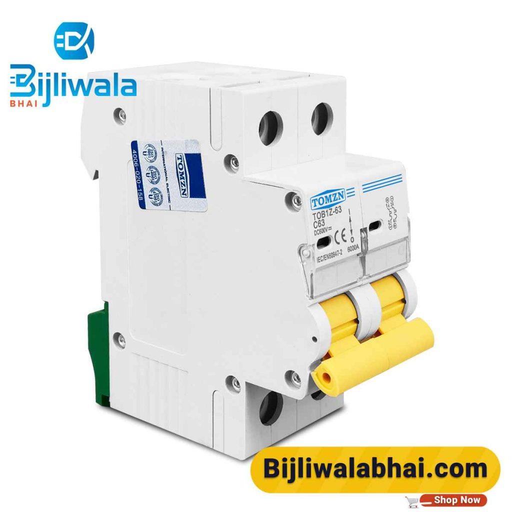 TOMZN dc 1000v mcb circuit breaker - Bijli Wala Bhai