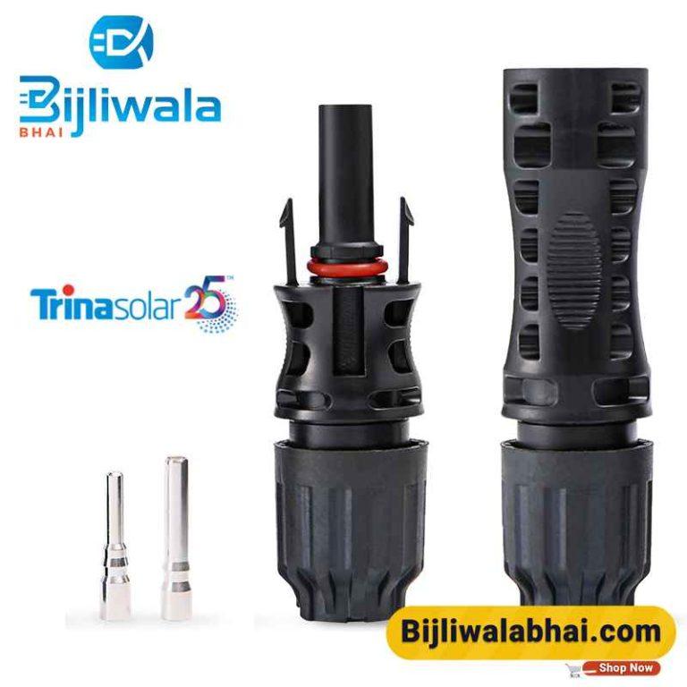 Trina MC4 Solar Connector High Quality Solid Pin - Bijli Wala Bhai