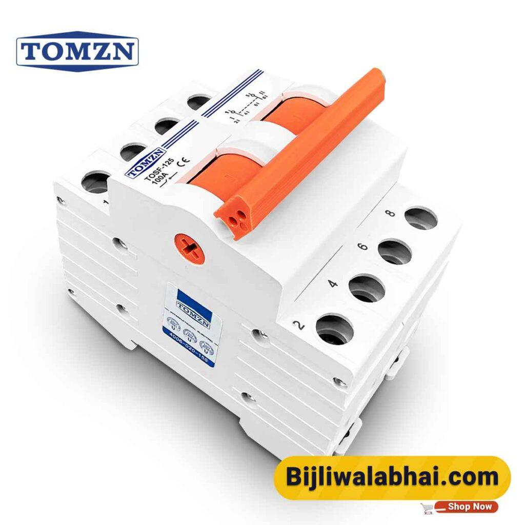 TOMZN breaker type changeover 125A - Bijli Wala Bhai