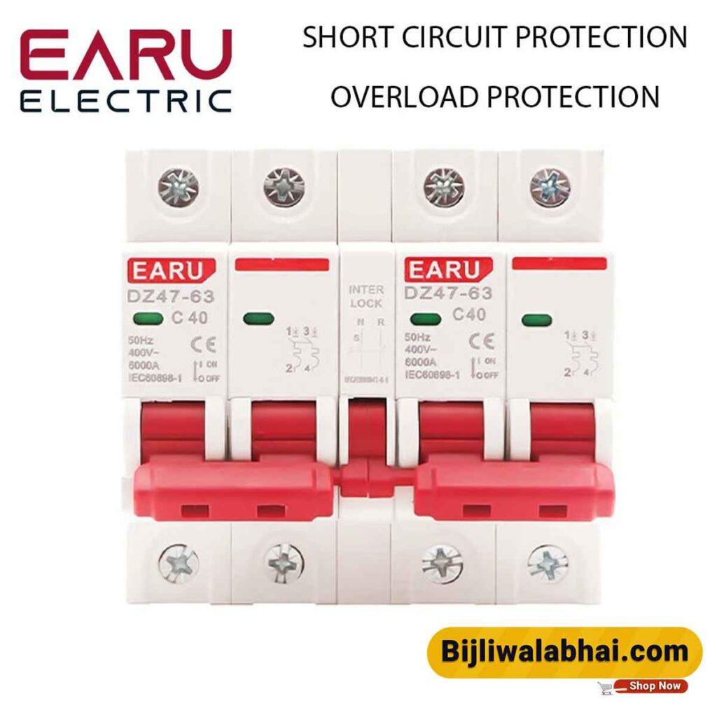 Earu 3in1 voltage protector Device with Kwh meter - Bijli Wala Bhai